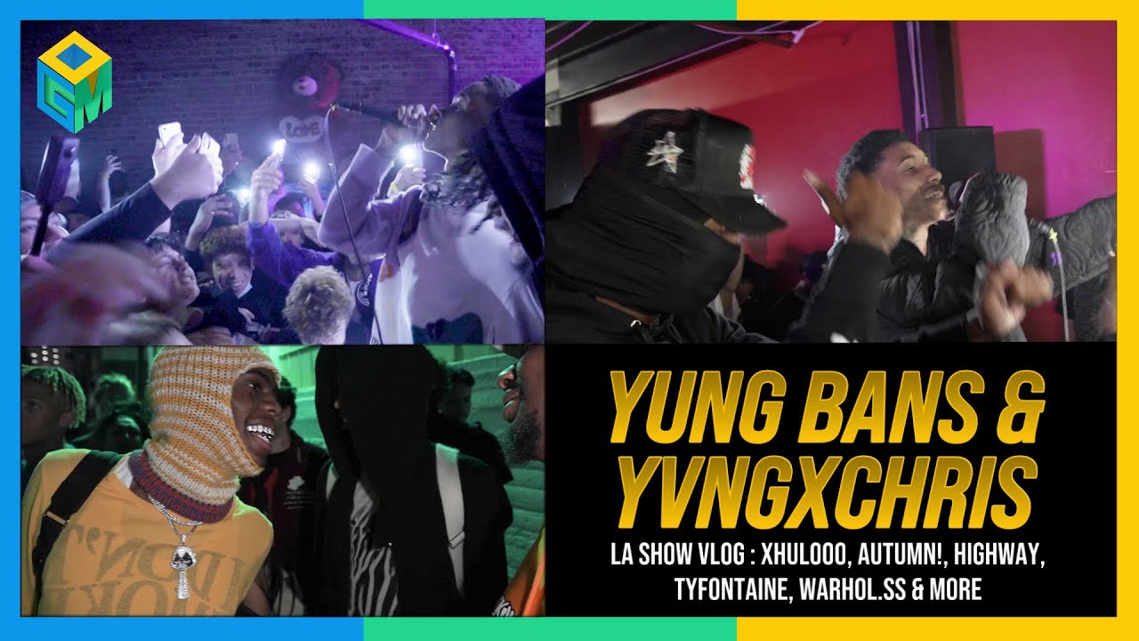 Yung Bans & yvngxchris LA Show VLOG : Xhulooo, Autumn!, Highway ...
