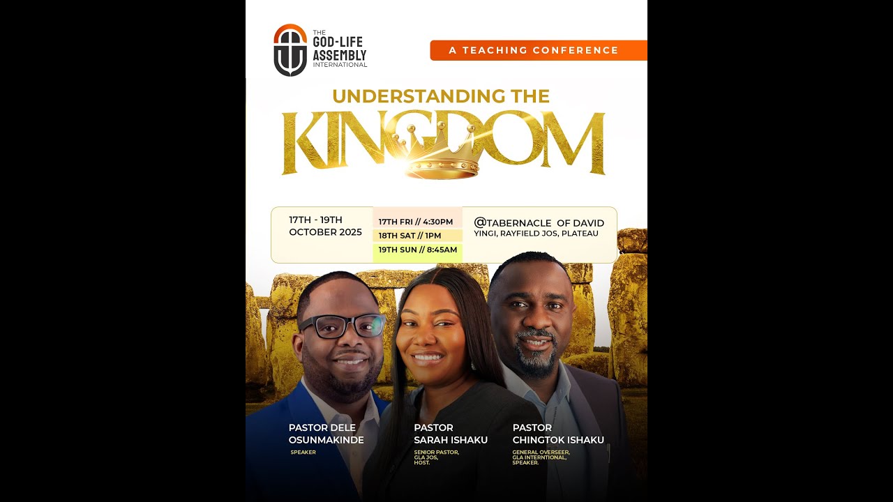 UNDERSTANDING THE KINGDOM |TEACHING WEEKEND | DAY 2 | 18TH OCTOBER 2025 ...