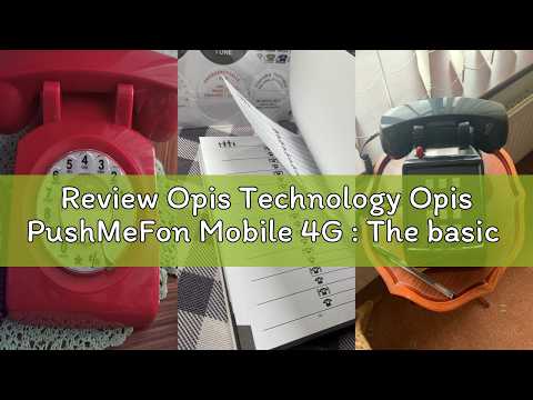 Review Opis Technology Opis PushMeFon Mobile 4G : The basic mobile phone for use as a house phone fo