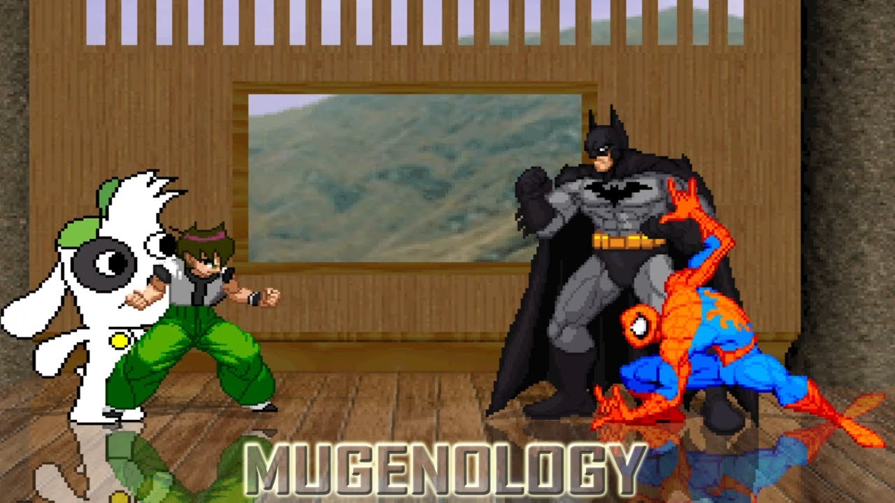 Ben 10 & Doki vs Batman & Spider Man - 2v2 Versus Mode - MUGEN ...