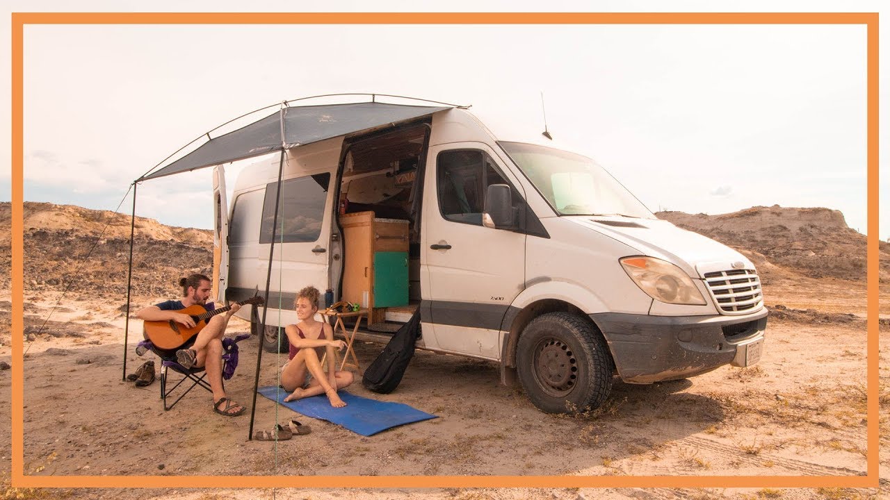SURVIVING THE DESERT IN A VAN | Van Life Colombia - YouTube