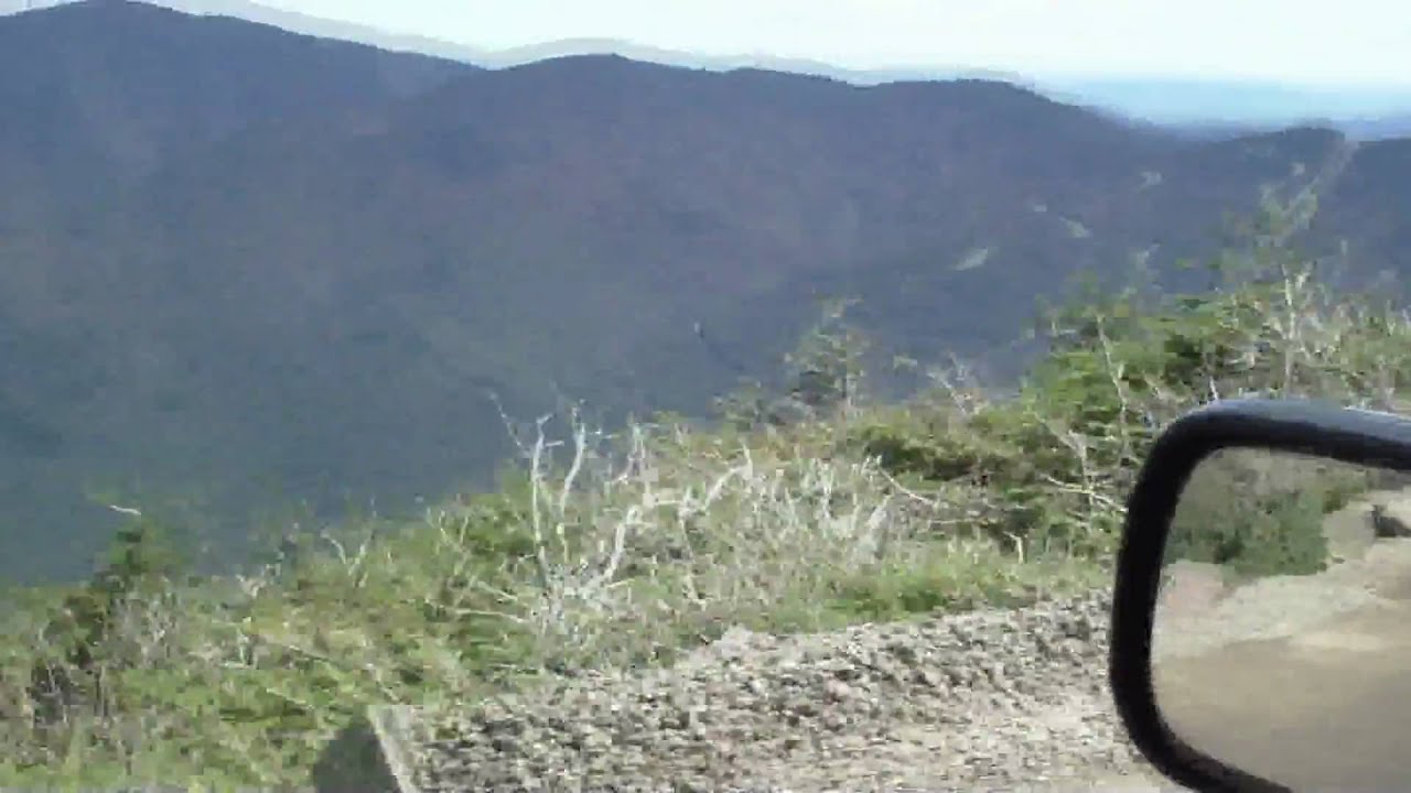 Driving up Mount Washington Auto Road on a Sunny Day - YouTube