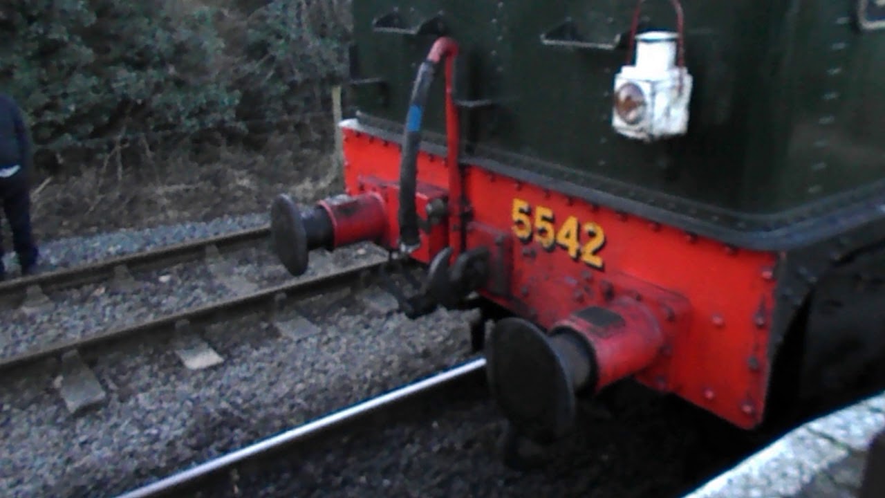 Seeing GWR Small Prairie Tank 5542 At Sheton pt3 - YouTube