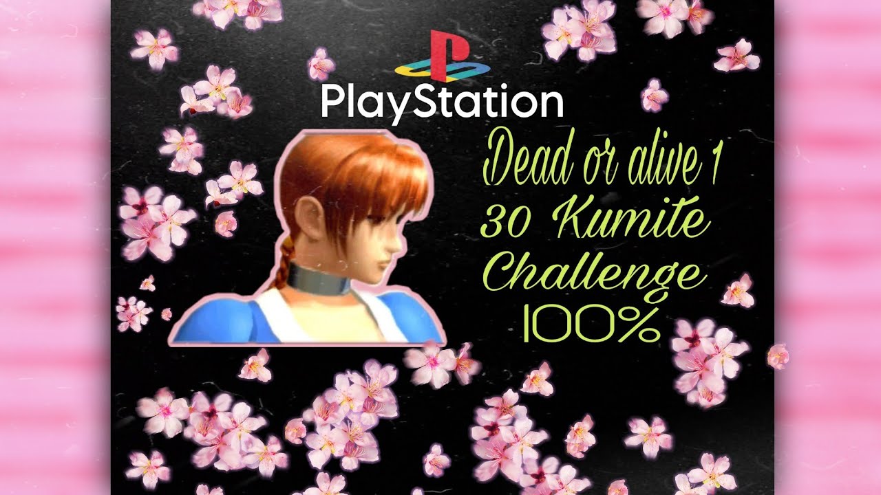 Dead or alive 1- PS1 (30 Kumite challenge 100%) kasumi - YouTube