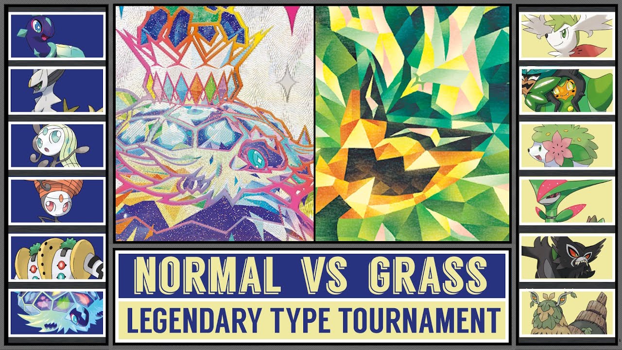 NORMAL vs GRASS | Legendary Pokémon Type Tournament [Battle #3] - YouTube