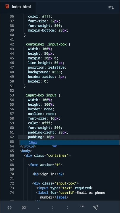 Creating Netflix Login Using Html And Css Only Netflixindia Netflex Html Htmlcss Css Shorts