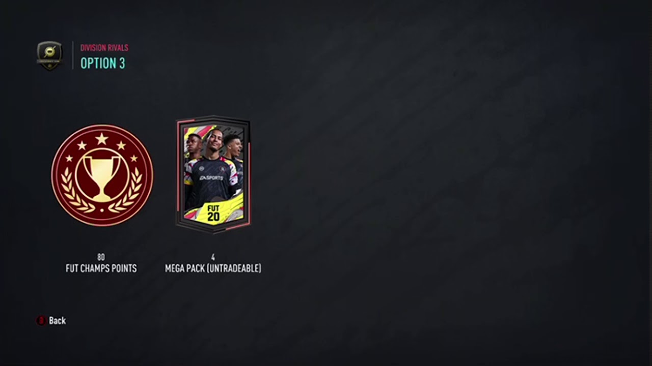 Fifa 20 division rivals pack opening - YouTube