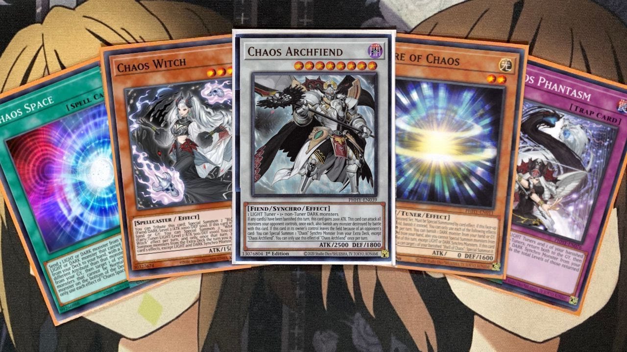 My Chaos Yugioh Deck Profile for Post Photon Hypernova - YouTube