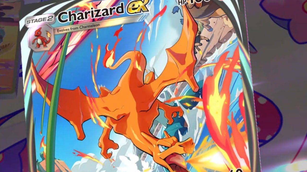 Pokemon TCGP Charizard EX Versus Battle! - YouTube