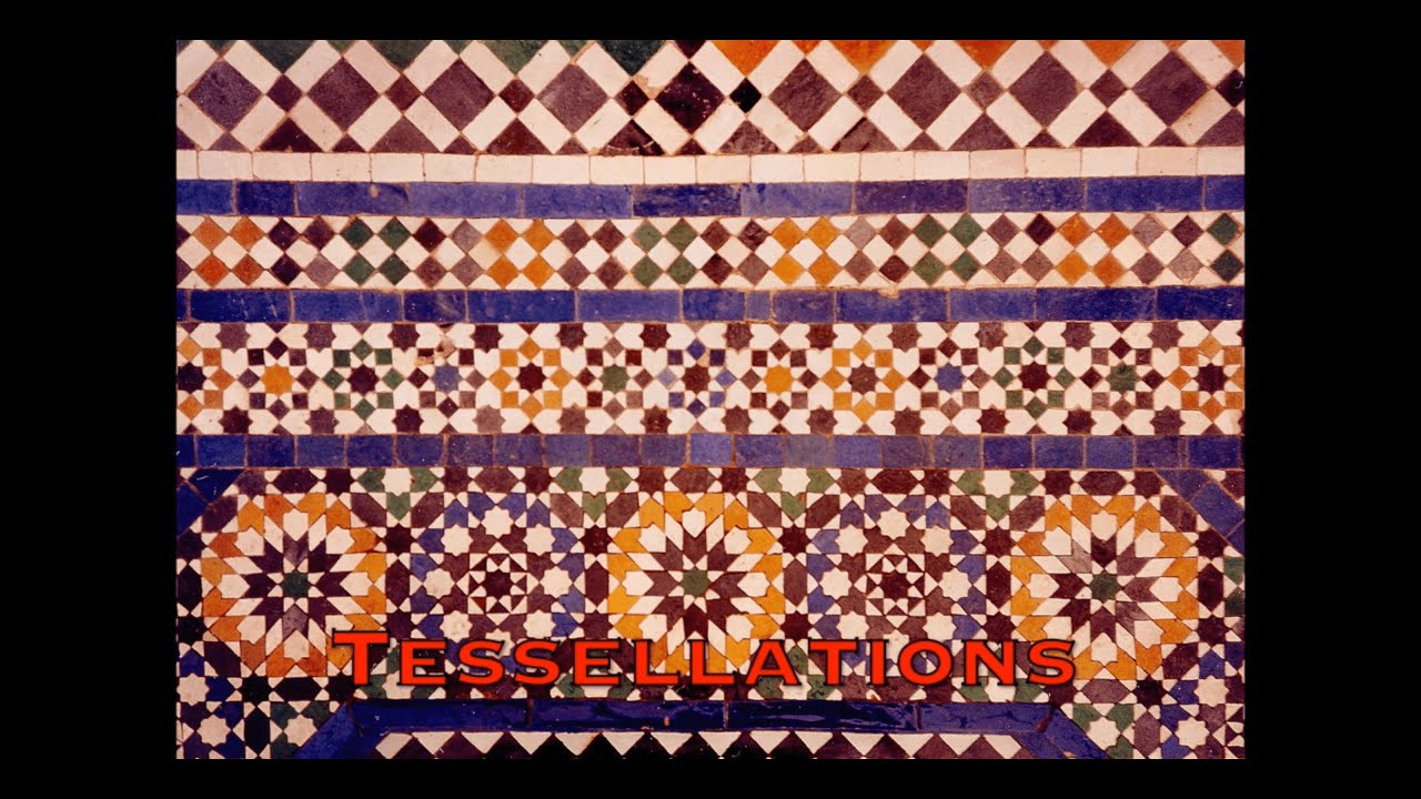 Tessellations - in Nature, Islamic Art, and Daily Life - YouTube