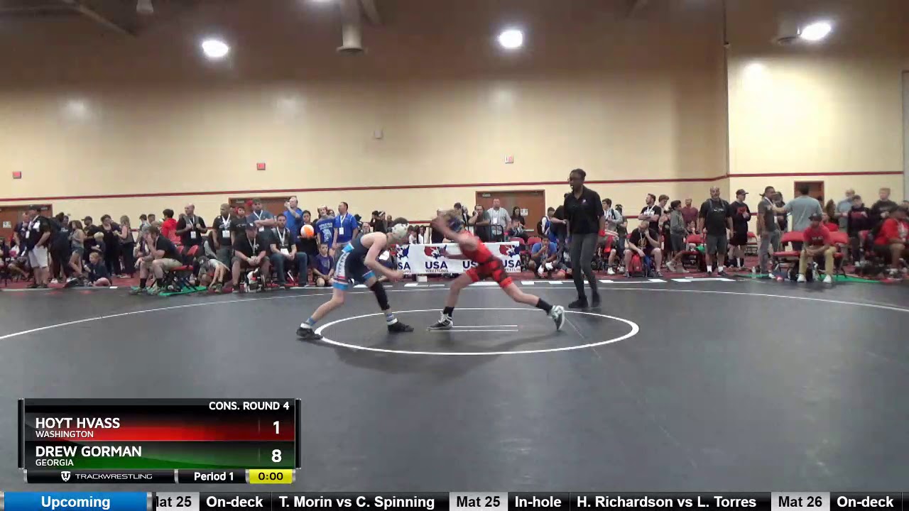 14U 83 Hoyt Hvass Washington Vs Drew Gorman Georgia - YouTube