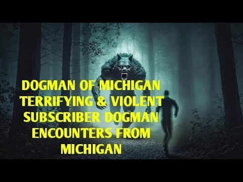 REAL MICHIGAN DOGMAN, TERRIFYING & VIOLENT SUBSCRIBER DOGMAN ENCOUNTERS FROM MICHIGAN - YouTube
