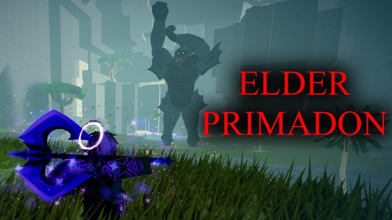 Fighting NEW Boss: Elder Primadon, The Titan Warlord - YouTube