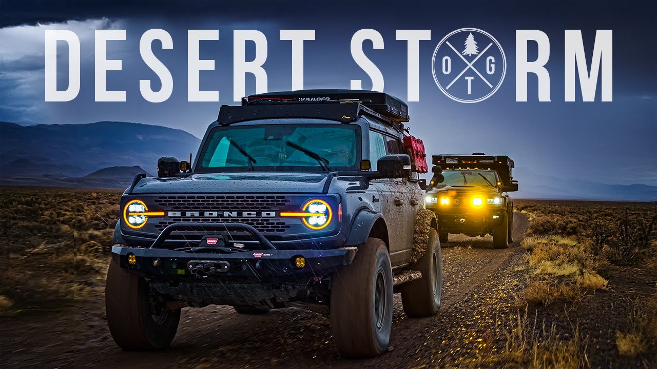 Desert Storm Takes an Unforecasted Turn for the Worse - YouTube