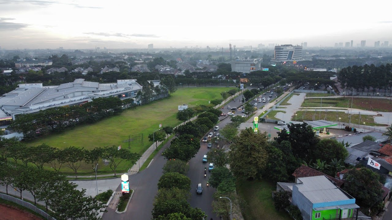 Video Drone Jalan Bintaro Boulevard Tangerang Selatan #djimavicmini2 # ...