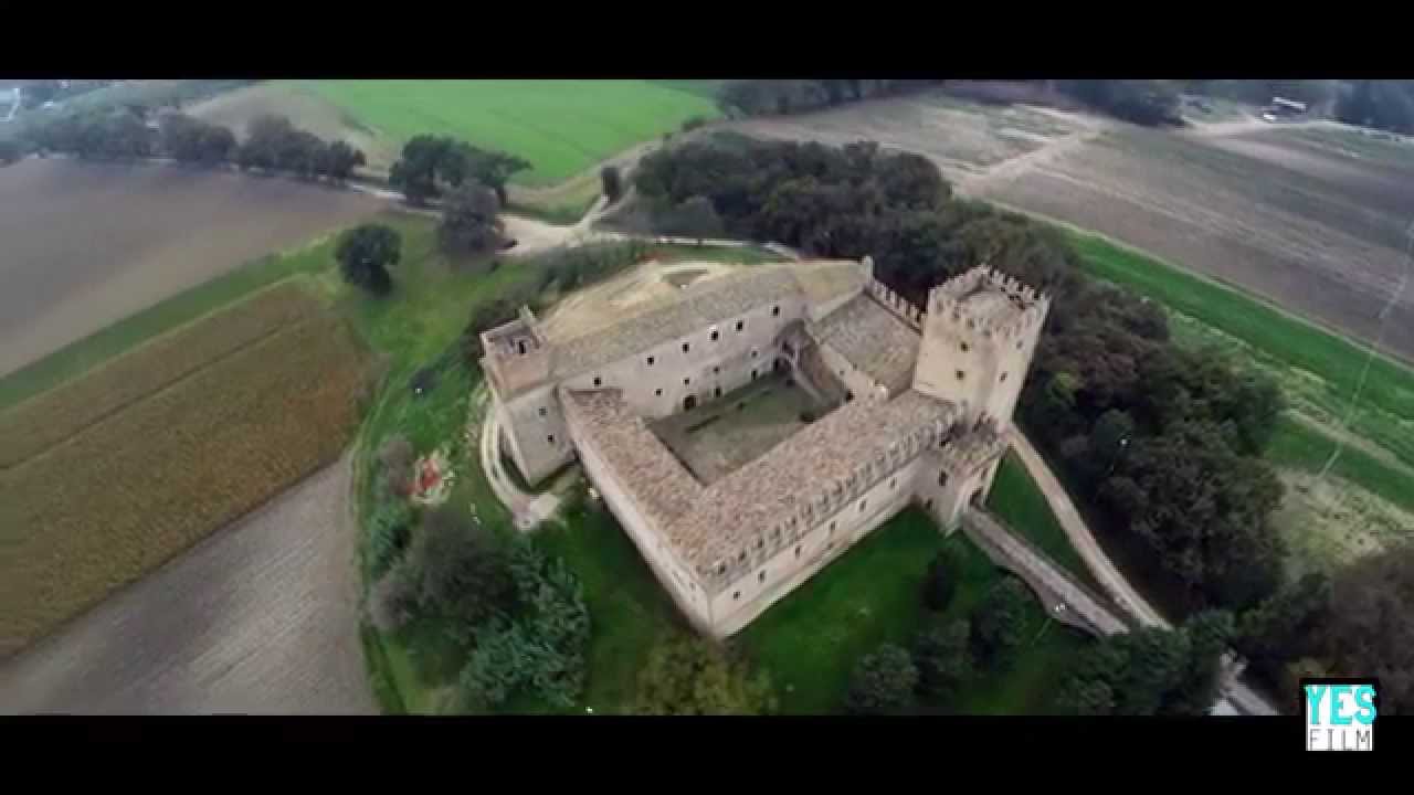 Castello della Rancia - Tolentino (MC) - video con drone - YouTube