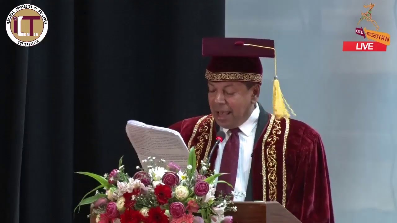 15th General Convocation 2018 | Wayamba University of Sri Lanka - YouTube