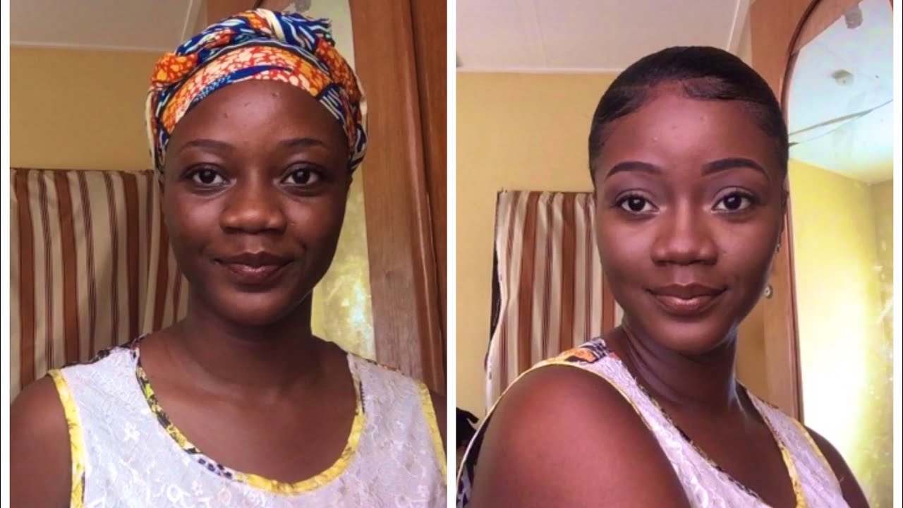 MAKEUP TRANSFORMATION FOR BLACK WOMEN | A BEGINNER’S VERSION - YouTube