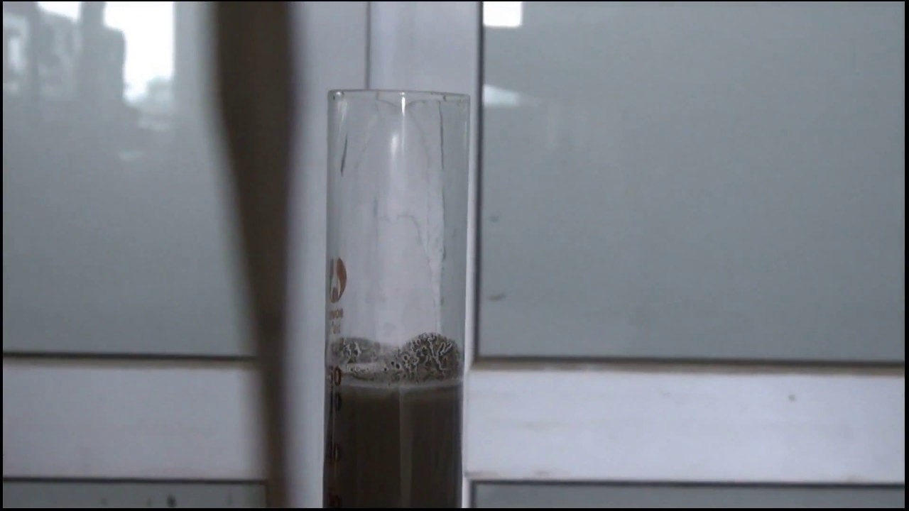Test for Free Fluid and Sedimentation of Fluid Loss Additive - YouTube