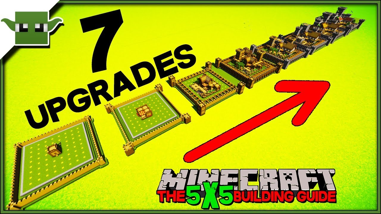 7 Upgrades to a Minecraft House - Clash of Clans Style - YouTube