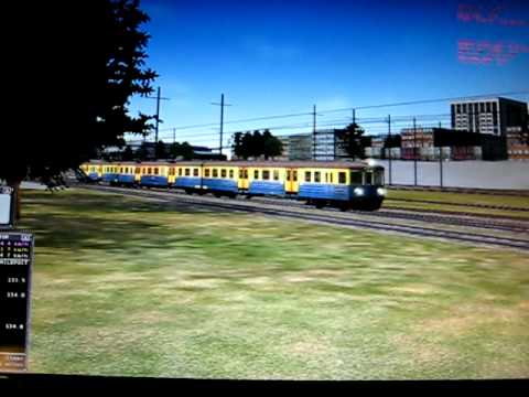 MSTS PKP EN57-800 wyrusza z dworca w Waszyngtonie - YouTube