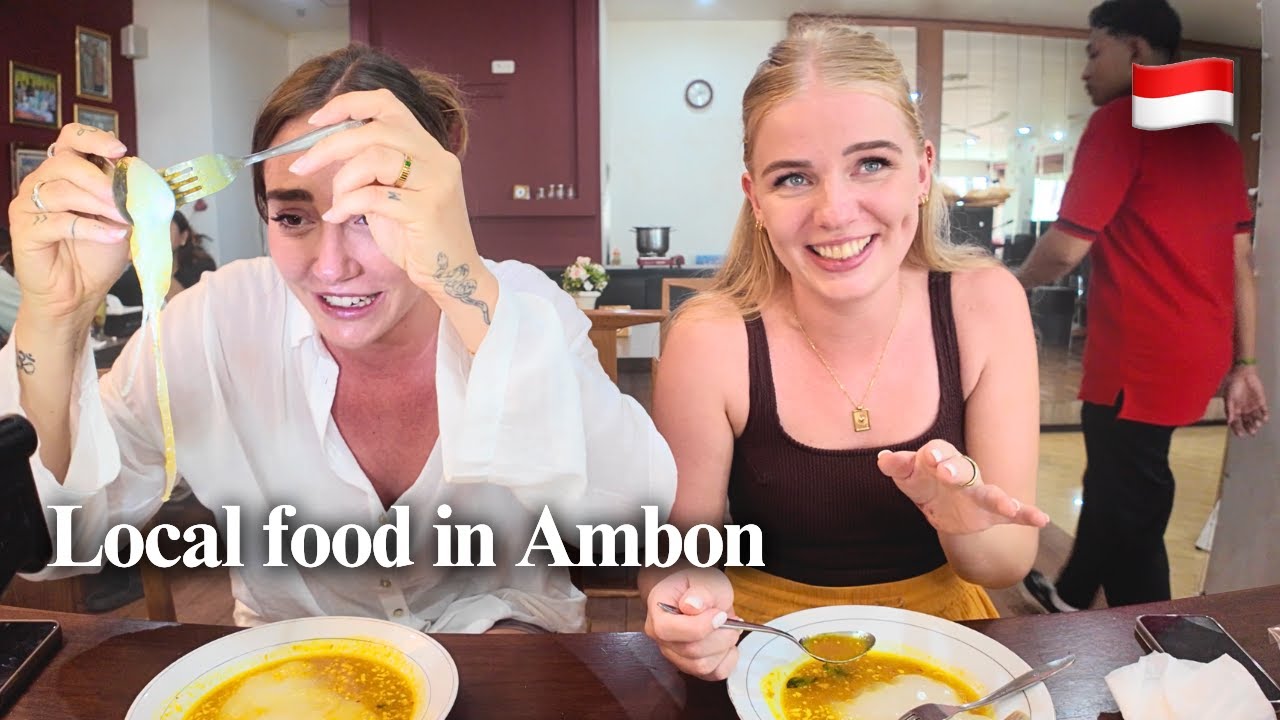 Ambon, Maluku: Trying Papeda, Basketball with Locals & beaches 🇮🇩 - YouTube