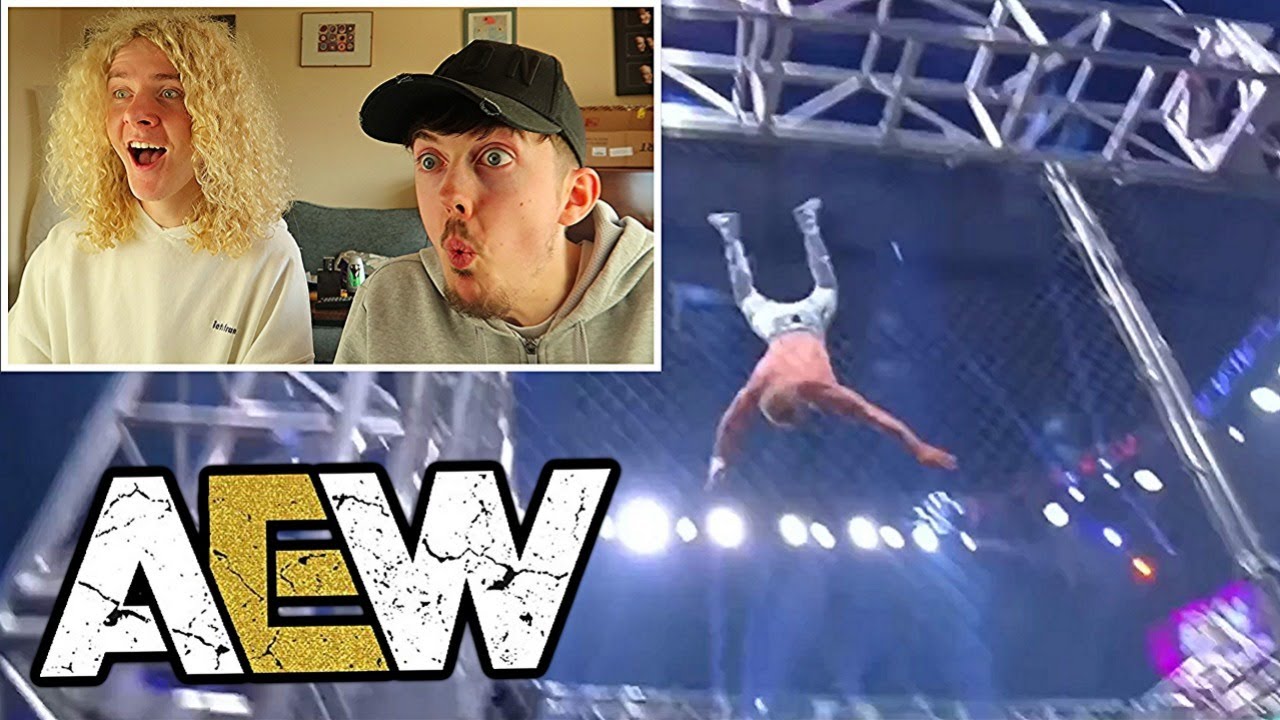 NON WRESTLING FAN REACTS TO THE TOP 100 AEW OMG MOMENTS! - YouTube