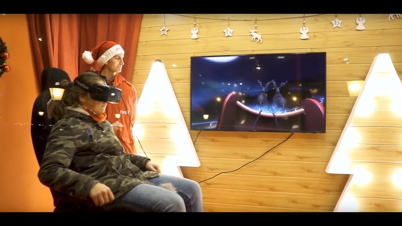 Coca Cola VR Santa - YouTube