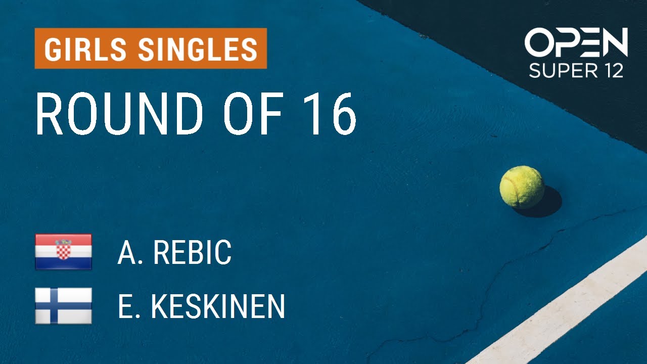 REBIC Ana Marija VS KESKINEN Ellen - Open Super 12 2025 - YouTube