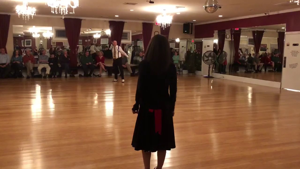 Fun East Coast swing routine - YouTube