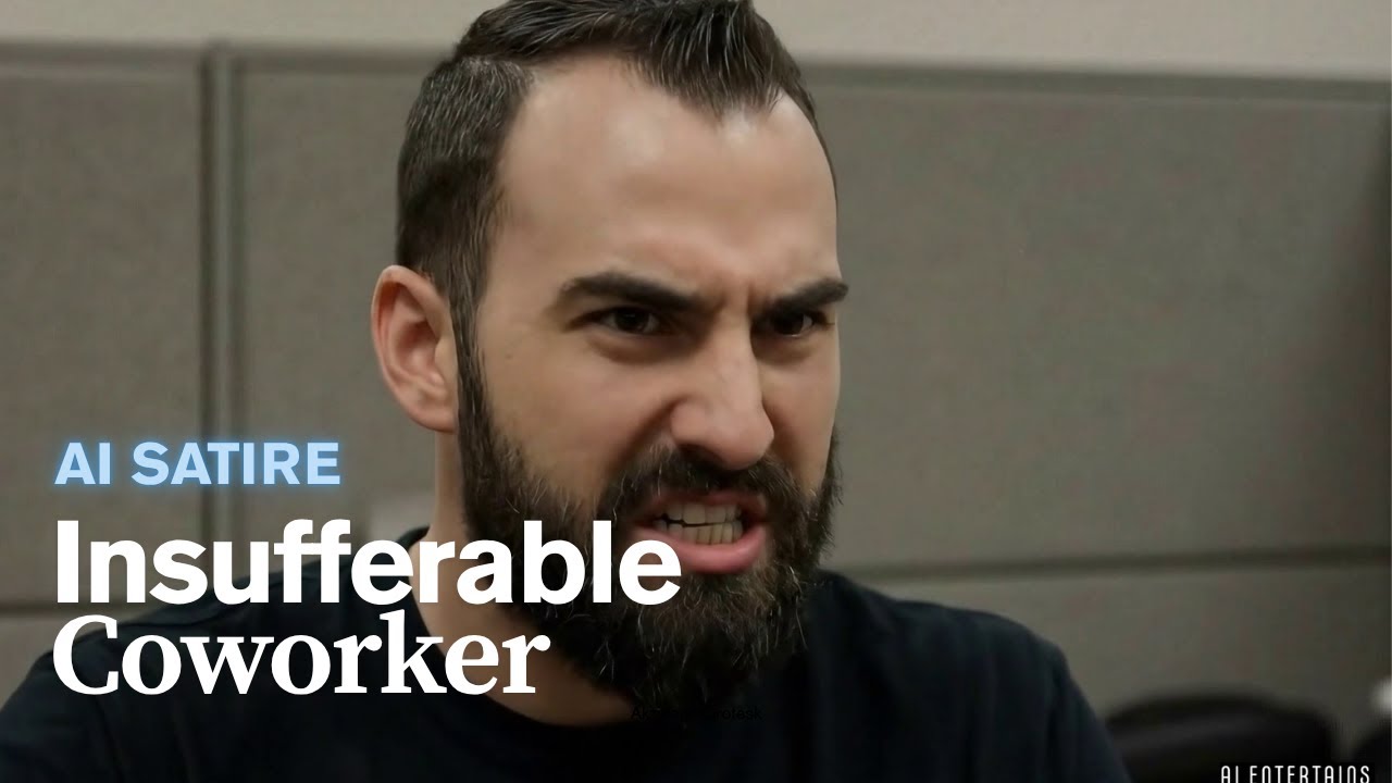 Day in the Life of Your Insufferable Coworker | AI Office Satire - YouTube