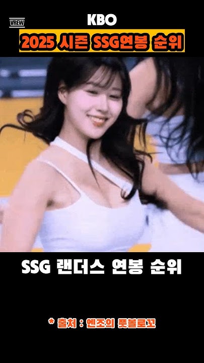 프로야구 2025 시즌 SSG 랜더스 연봉 순위 #프로야구 #kbo #2025시즌 #ssg랜더스 #연봉순위 #김광현 #김도아 #김도아치어리더 - YouTube