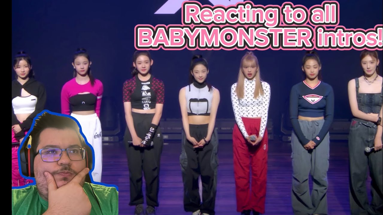 DISCOVERING BABY MONSTER! ALL MEMBERS INTRODUCTIONS REACTION! - YouTube