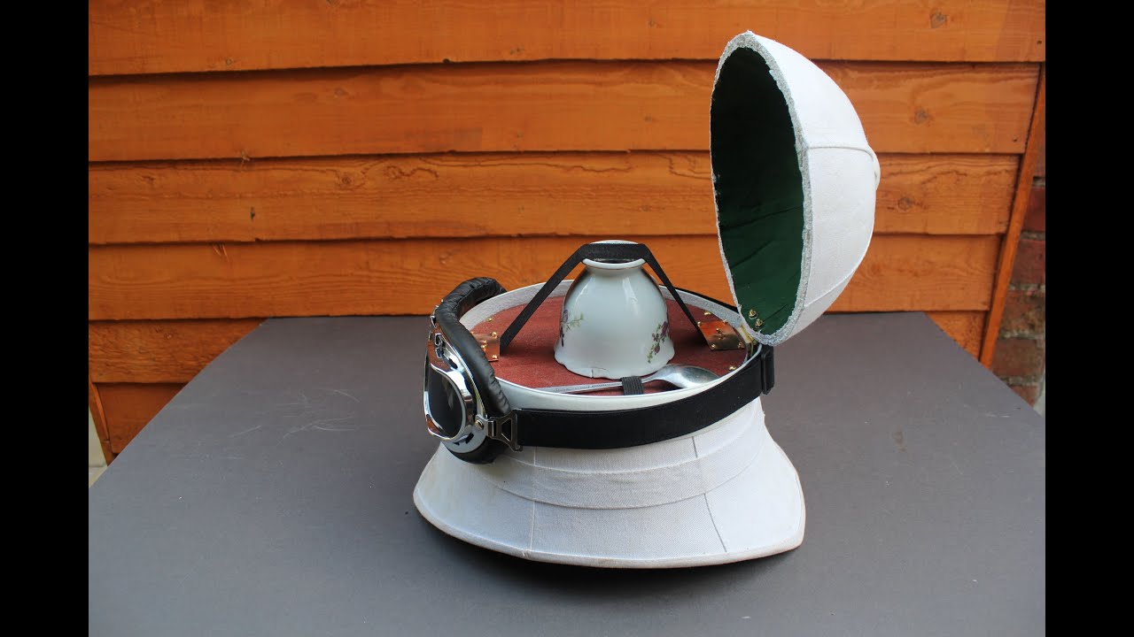 Steampunk Pith Helmet - YouTube