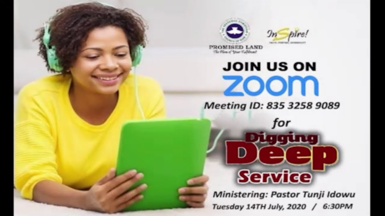 Online Digging Deep Service / Pastor Tunji Idowu / Tuesday 14th July ...