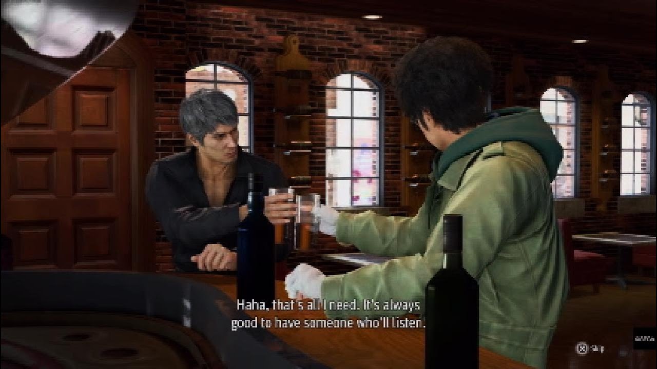 Like A Dragon Infinite Wealth PS5 - Yu Nanba Drink Link 3 Scene - YouTube