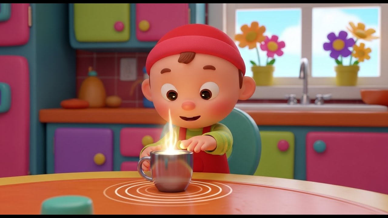 My Cup Turned Into a Drum | Nursery Rhyme Song for Kids - YouTube