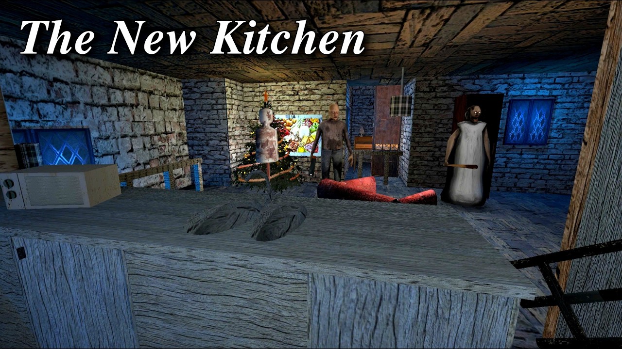 Granny Recaptured (PC) - The New Kitchen Room On Granny 3 House's Under ...