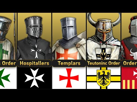 All Crusader Military Orders in History! Some of Them You Won't Believe Exist!