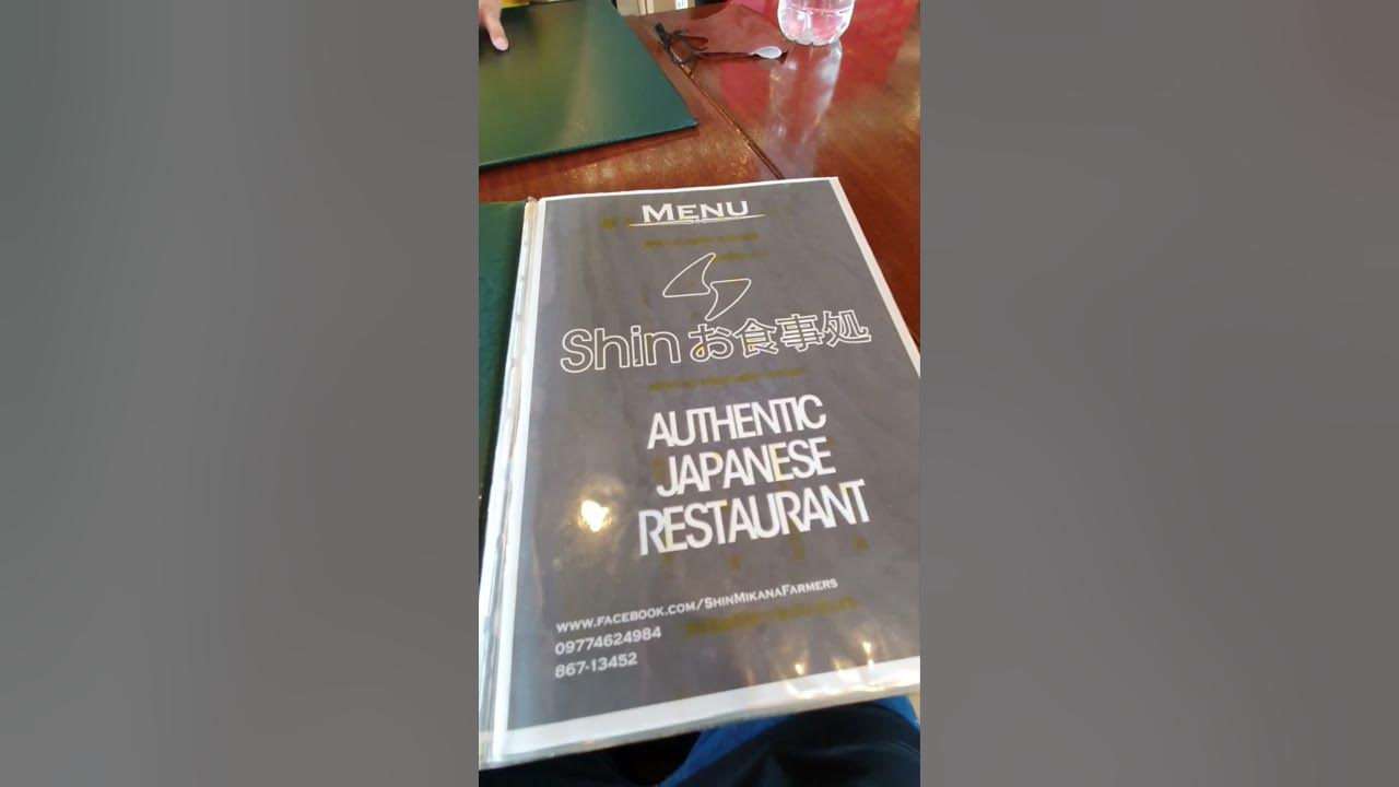 #Shorts Fast Log - Shin Mikana Japanese Restaurant at Araneta Center Cubao - YouTube