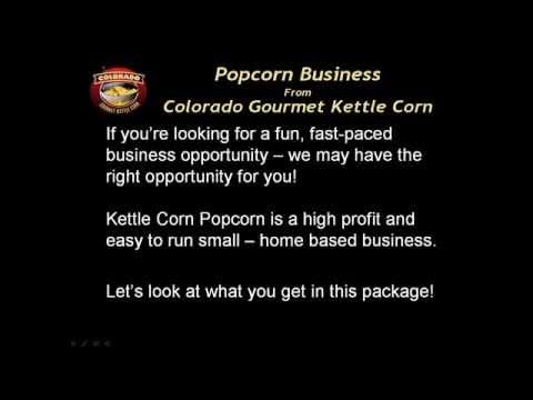 Popcorn Business - Learn how to start a Gourmet Kettle Corn Popcorn ...