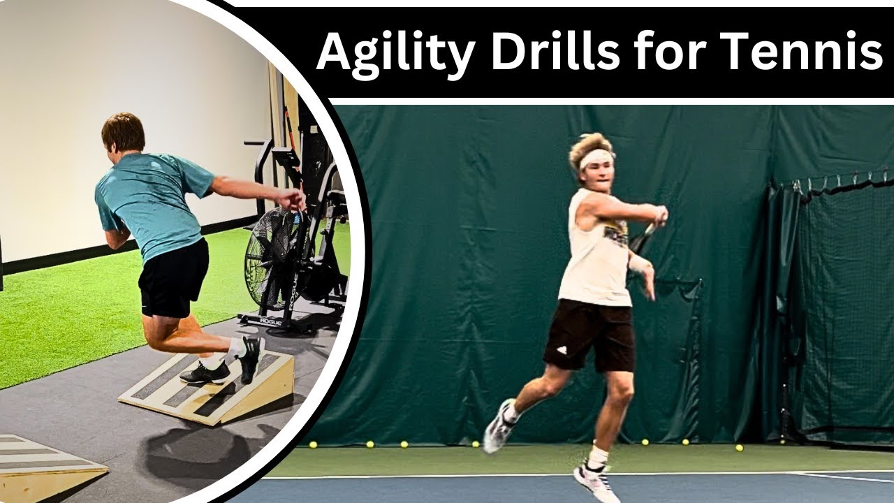 Tennis Agility Drills to Improve Speed - YouTube