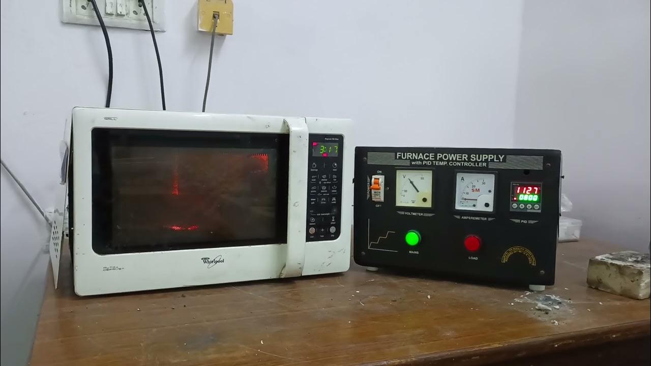 Microwave cladding setup - YouTube