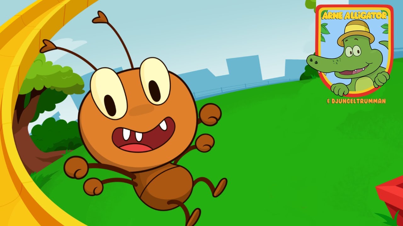 Loppan - Jag kliver upp I Barnprogram I Ritat I Musikvideo I - YouTube