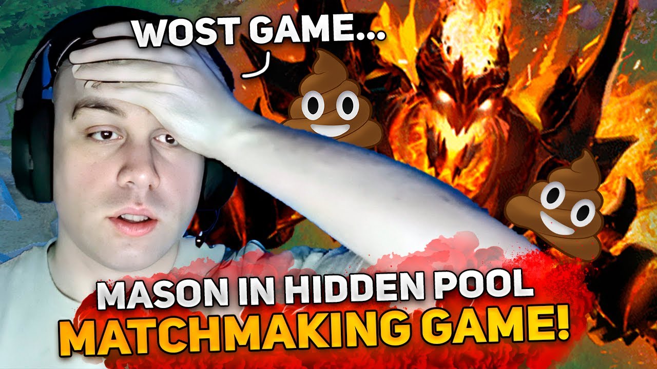 MASON PLAYS ON SHADOW FIEND IN HIDDEN POOL MATCHMAKING GAME! - YouTube