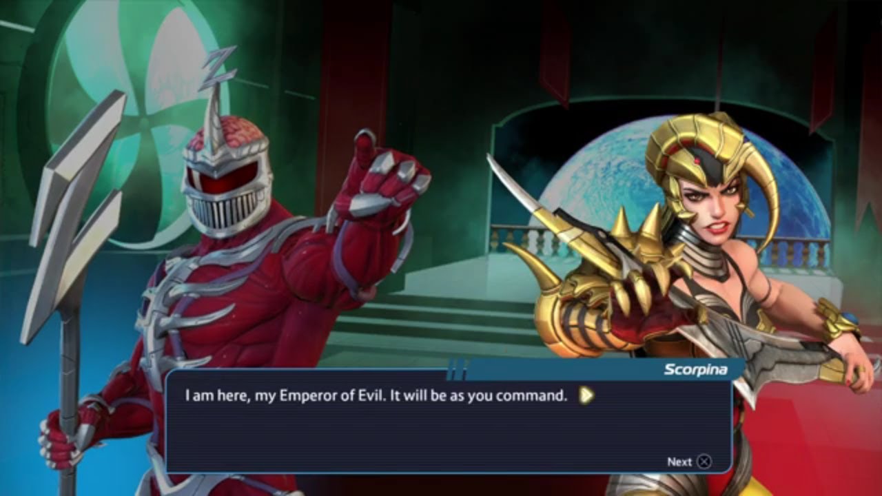 Power Rangers - Battle for The Grid Scorpina,Goldar,Lord Zedd In Arcade ...