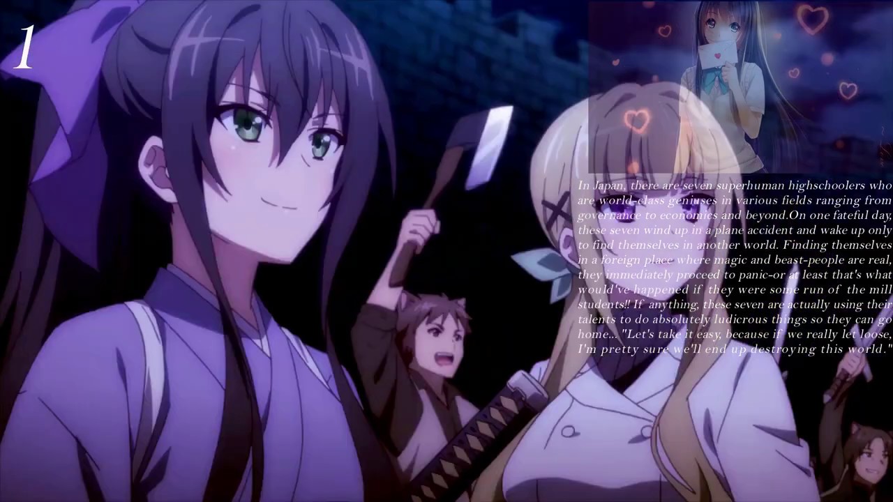 HighSchool Prodigies Have it Easy Even in Another World Trailer 2019 ...