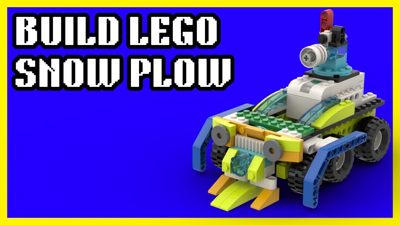 🤖 LEGO® WeDo 2.0 Winter Project Build a Simple Motorized Snow Plow! ️🚚 ...