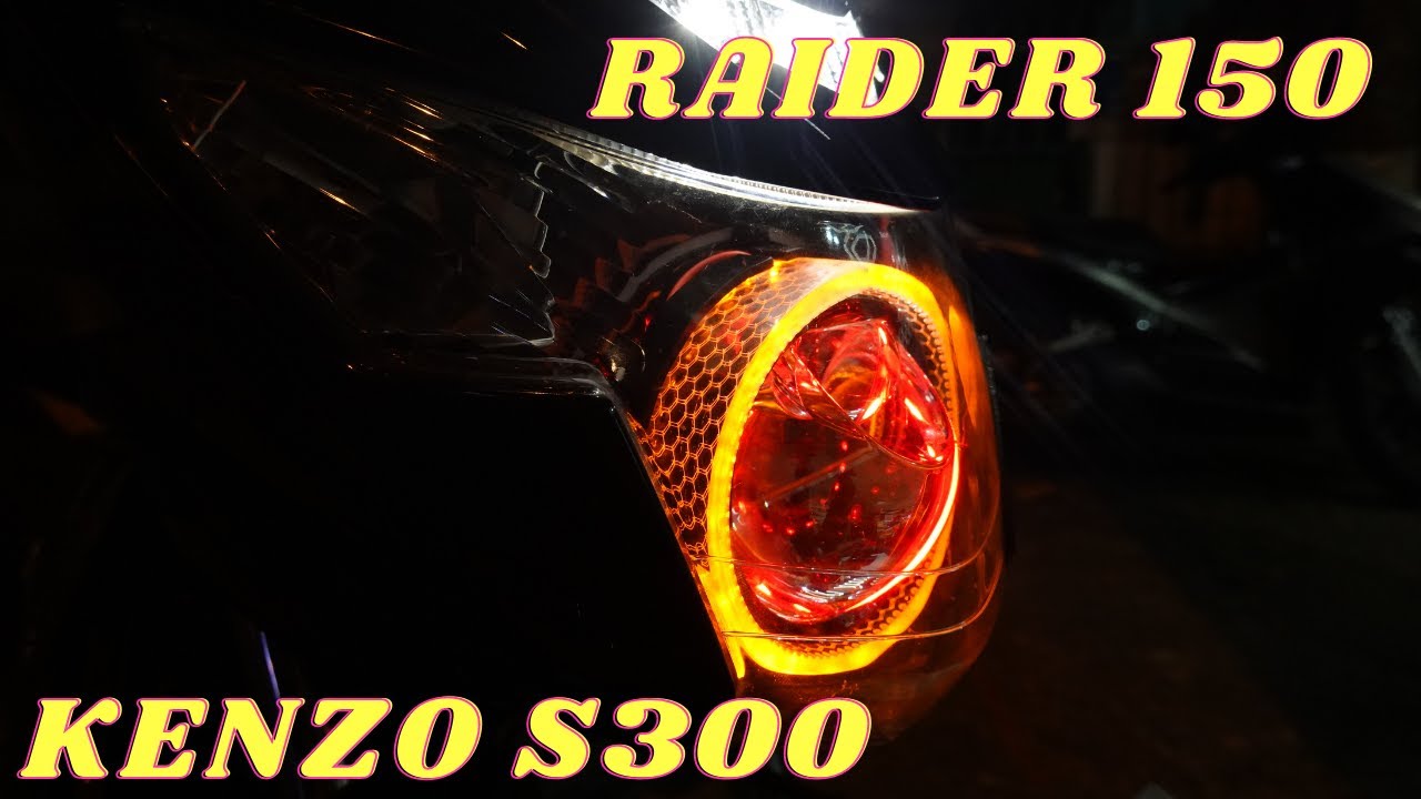 RAIDER 150 ĐỘ BI CẦU LED KEN S300 CỰC ĐẸP CHO ANH EM THAM KHẢO ...