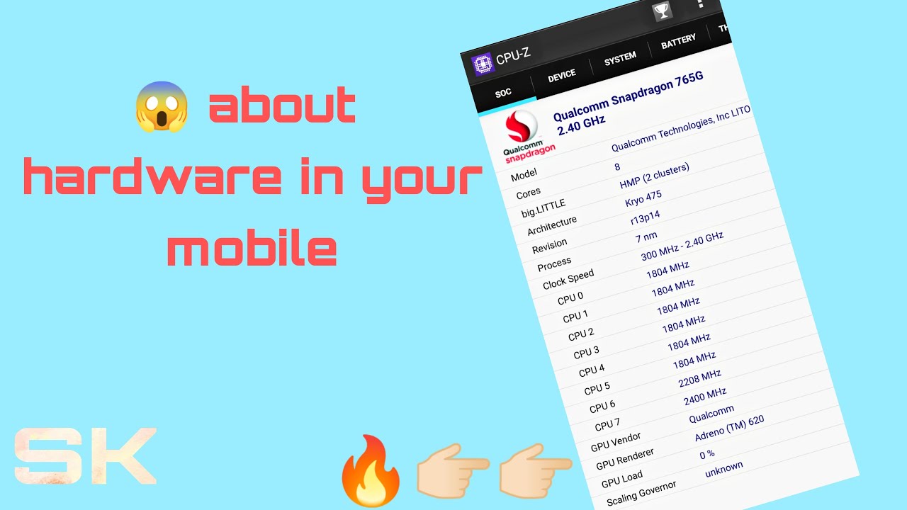 APP for check hardware and temperature in mobile|system stability - YouTube